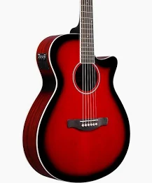 Ibanez AEG7TRH Acoustic-electric Guitar - Transparent Red Sunburst ...
